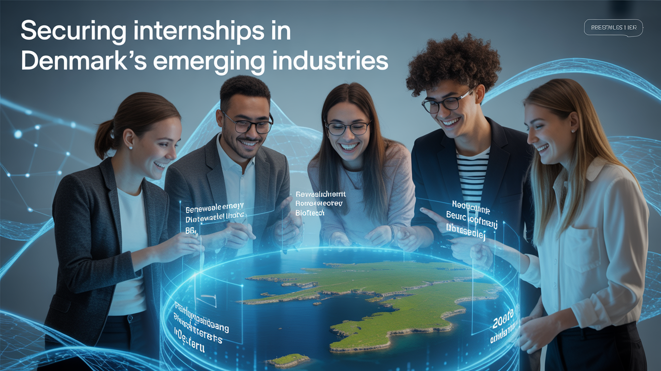 Securing Internships in Denmark’s Emerging Industries